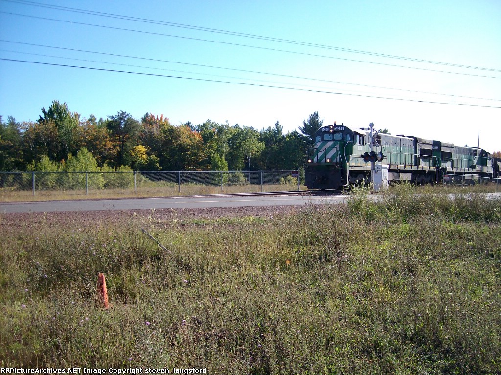 The Hill Job Leaveing The Eagle Mills Yard